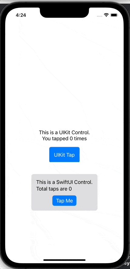 Send Events From Swiftui To Uikit And Vice Versa Swiftjective C
